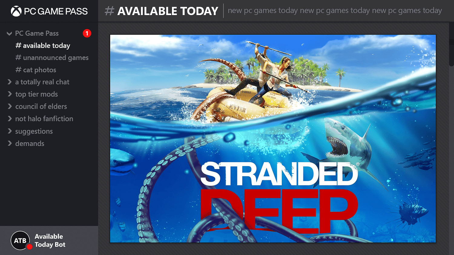 開放世界生存製作遊戲《荒島求生》已加入PC版 Xbox Game Pass (XGP) ! - 遊戲狂