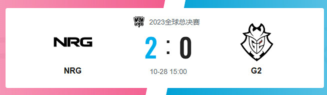 《lol》瑞士輪G2 vs NRG影片介紹 - 遊戲狂
