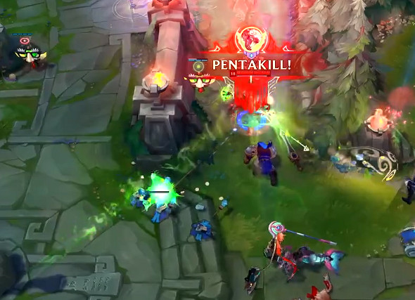 《英雄聯盟》五殺是penta kill原因 - 遊戲狂